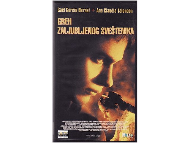 GREH ZALJUBLJENOG SVEŠTENIKA   - ORIGINALNA VHS KASETA