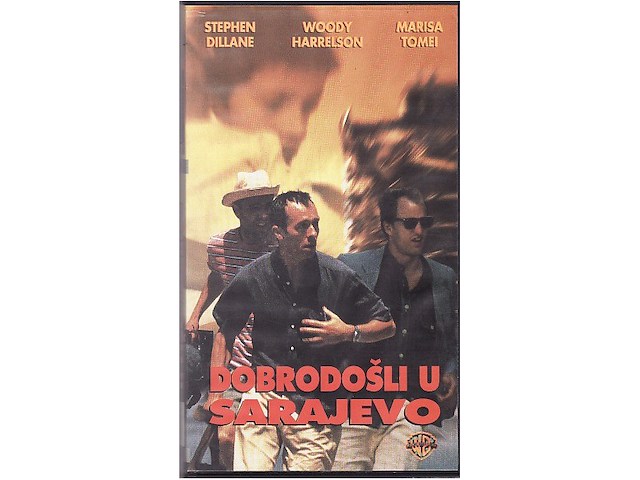 DOBRODOŠLI U SARAJEVO - ORIGINALNA VHS KASETA