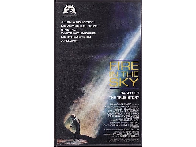 FIRE IN THE SKY   - ORIGINALNA VHS KASETA