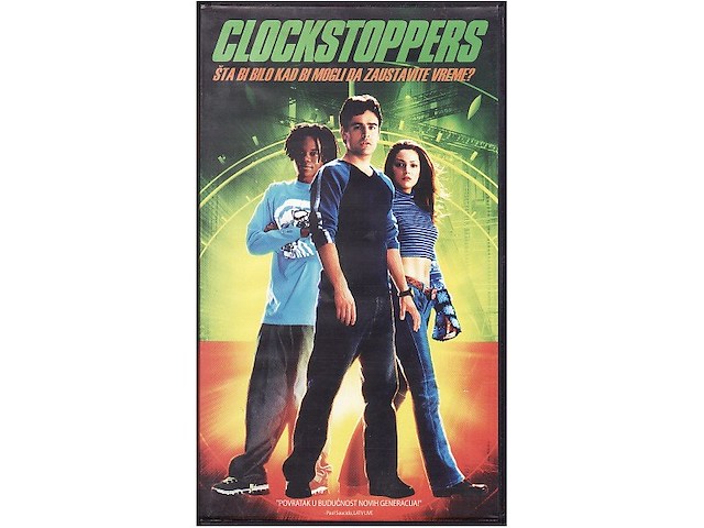 CLOCKSTOPPERS   - ORIGINALNA VHS KASETA