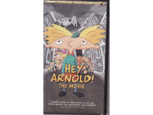 HEY ARNOLD !  - ORIGINALNA VHS KASETA