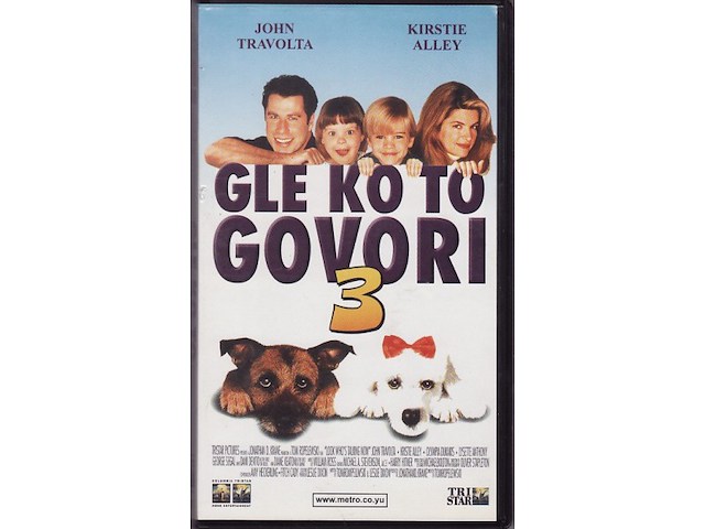 GLE KO TO GOVORI   - ORIGINALNA VHS KASETA