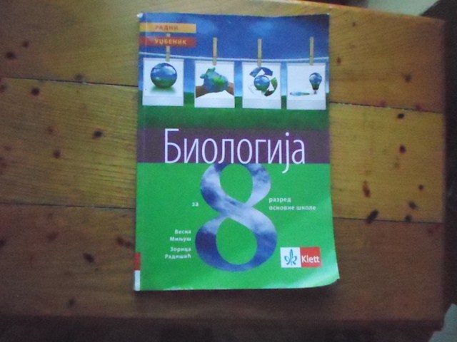 VESNA MIŠLJUŠ - BIOLOGIJA ZA 8 RAZRED RADNI UDŽBENIK