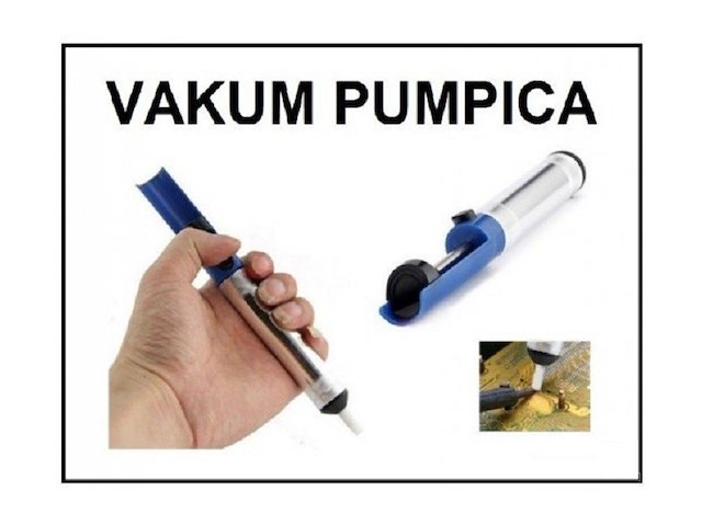 Vakum pumpica za kalaj - teflonski vrh