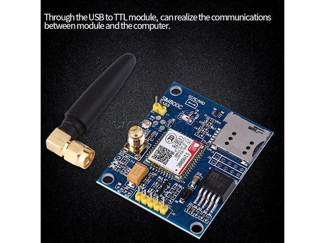 ♦ SIM800C razvojna ploca GSM, Bluetooth, DTMF ♦