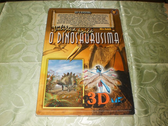 Vilijeva prica o dinosaurusima - 3D knjiga