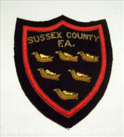 Sussex County F.A. - amblem (prišivka)