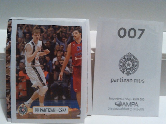 PARTIZAN MTS 10 DINARA KOMAD