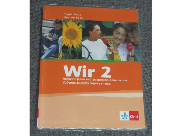 WIR 2 - Nermački jezik za 6.razred Udžbenik + CD