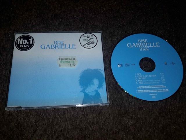 Gabrielle - Rise CDS , ORIGINAL