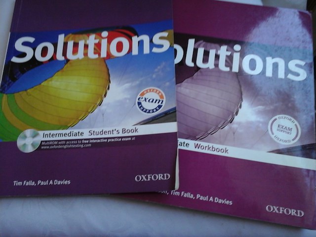 Solutions intermediate Oxford Tim Falla Paul Davis CD