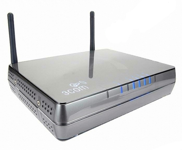 3Com Wireless VPN Ruter 300Mb/s 802.11n Cable/DSL (3CRWER300-73)