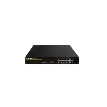 DCN L2 svič DCS-3650-8C 8 x 10/100Mb/s + 1 x Combo Gigabit SFP/UTP, GVRP, STP/RSTP/MSTP, LACP 802.3ad, IGMP v1/v2/v3 snooping, OAM 802.3ah, Virtual Cable Testing, 802.1X RADIUS+, ACL