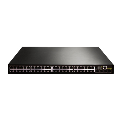 DCN L3 svič DCRS-5960-52T 48 x Gigabit (44xUTP+4xCombo SFP/UTP) + 4 x 10GigaE (XFP/SFP+), IOS Enhanced Security & Layer 3 Routing, IPv6 certification Phase II, PS AC+RPS