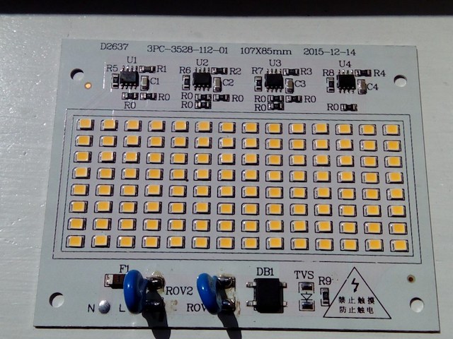 SMD LED smart panel 50W 220V topla bela