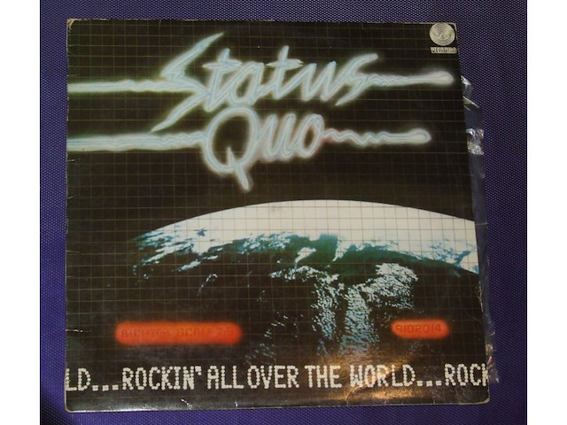 LP STATUS QUO - Rockin` All Over The World (VG+)