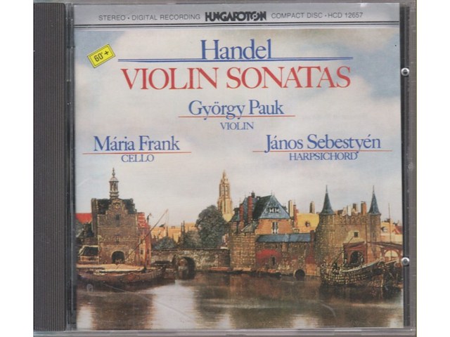 cd / HANDEL - VIOLIN SONATAS - perfektttttttttttt