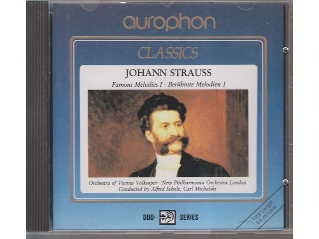 cd / JOHANN STRAUSS - Famous Melodies 1 - perfekttttttt