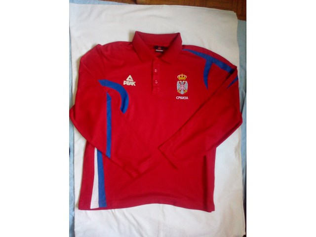 Polo majica dug rukav reprezentacije Srbije vel.L
