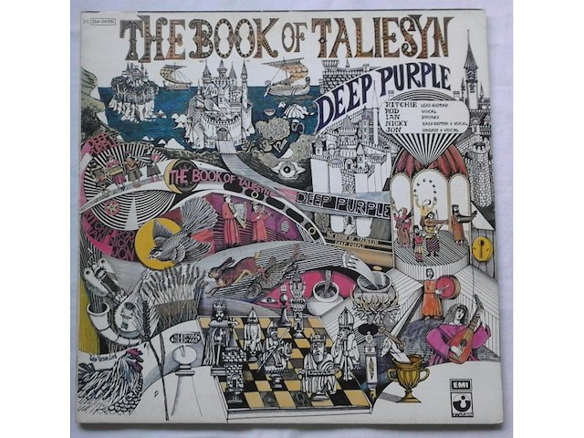 DEEP  PURPLE  -  THE  BOOK  OF  TALIESYN