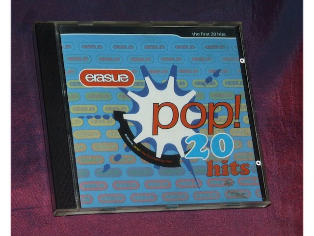 CD ERASURE - Pop! - The First 20 Hits (VG)