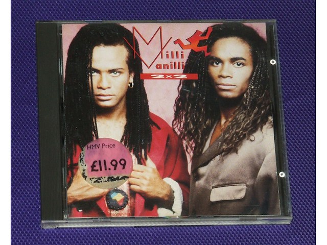 CD MILLI VANILLI - 2 X 2 (VG)