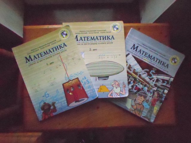 MIRJANA STOJSAVLJEVIĆ-MATEMATIKA UDBENIK 1-2  ZBIR.ZA.6