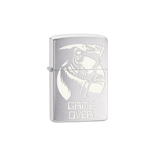 Zippo upaljač Skull Game over design Z29696