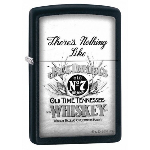 Zippo upaljač Jack Daniels black matt Z29293