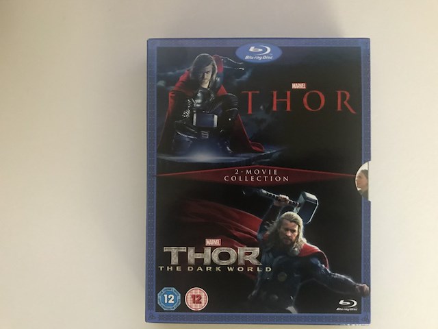 Thor + Thor the dark world blu ray