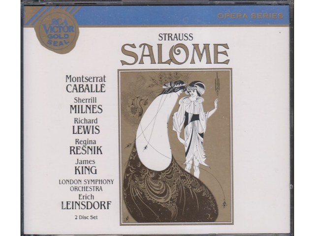 cd / Strauss - SALOME - CABALLE, MILNES, LEWIS + 2CD