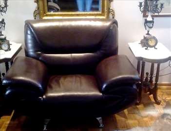 Garnitura za sedenje, italijanski stil, eko koža