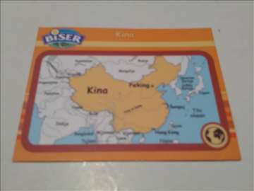 Biser kartica znanja Kina
