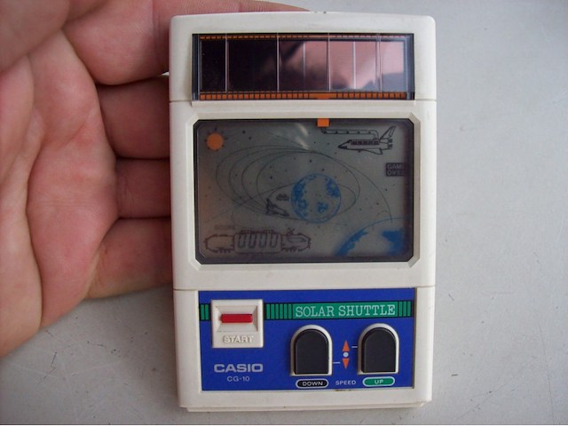 CASIO CG - 10 SOLAR SHUTTLE 1982 god. Japan