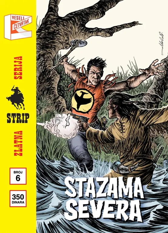 Veseli Četvrtak Zlatna serija 6 - Zagor, Stazama severa (korica B)