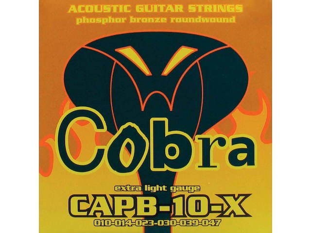 Cobra CAPB-10-X žice za akustičnu gitaru