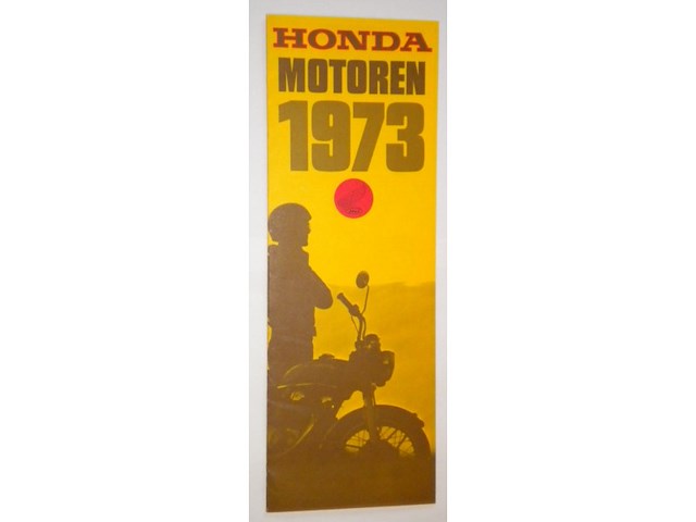 Fabrički prospekt `Honda`