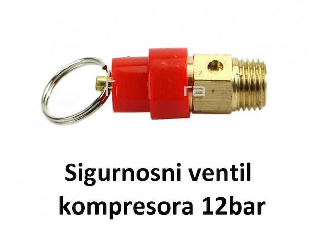 Sigurnosni ventil kompresora - 12bar - 1/4`