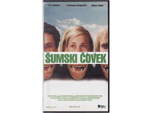 ŠUMSKI ČOVEK  ORIGINALNA VHS KASETA