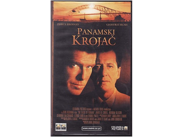 PANAMSKI KROJAČ  - ORIGINALNA VHS KASETA
