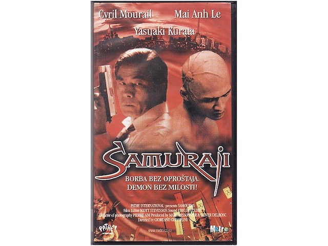 SAMURAJI   - ORIGINALNA VHS KASETA