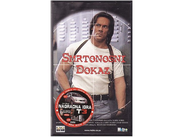 SMRTONOSNI DOKAZ  - ORIGINALNA VHS KASETA