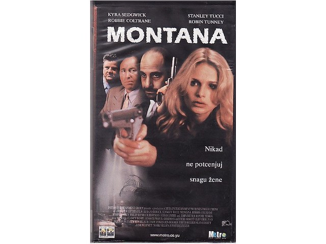 MONTANA  - ORIGINALNA VHS KASETA