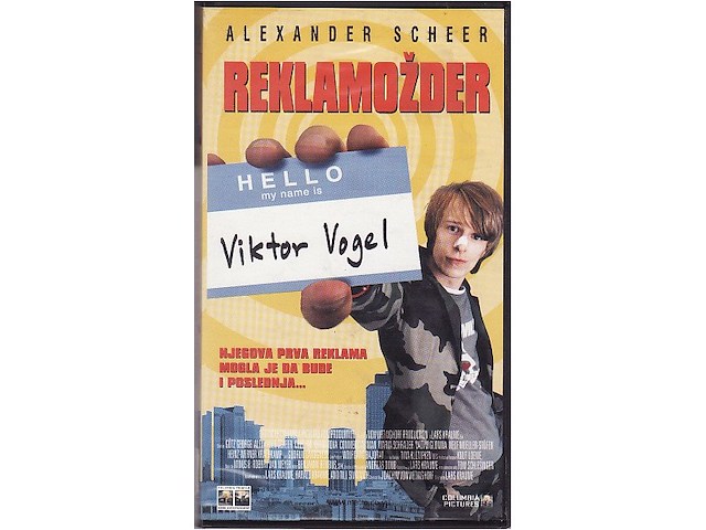 REKLAMOŽDER  - ORIGINALNA VHS KASETA