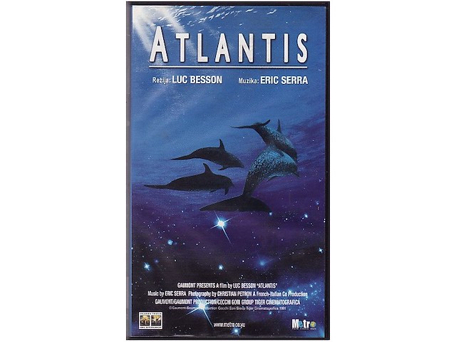 ATLANTIS  - ORIGINALNA VHS KASETA