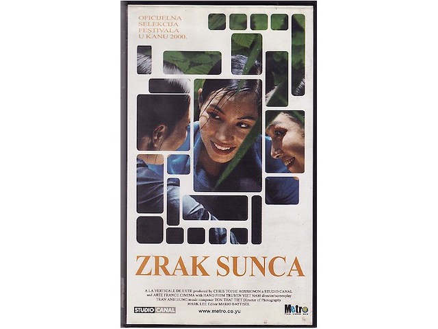 ZRAK SUNCA   - ORIGINALNA VHS KASETA