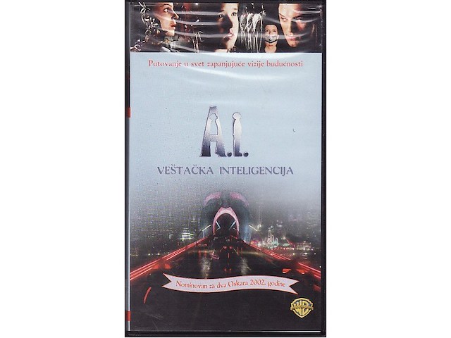 A.I.VEŠTAČKA INTELIGENCIJA  - ORIGINALNA VHS KASETA