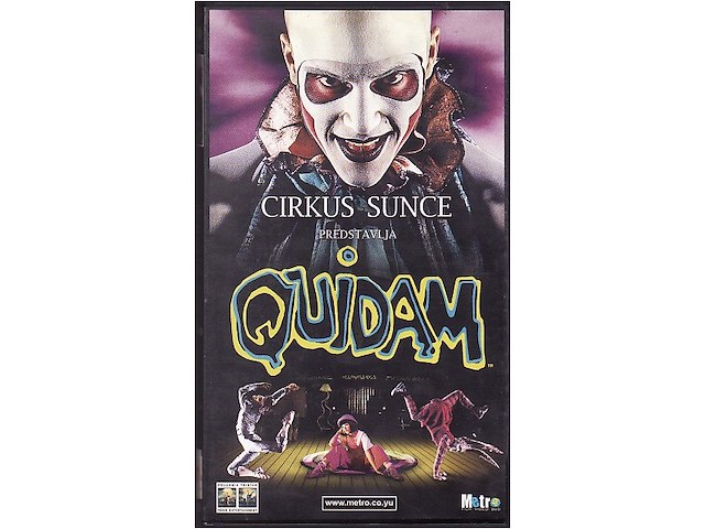 QUIDAM-CIRKUS SUNCE  - ORIGINALNA VHS KASETA
