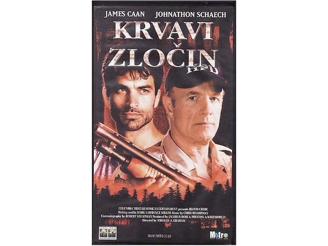 KRVAVI ZLOČIN  - ORIGINALNA VHS KASETA