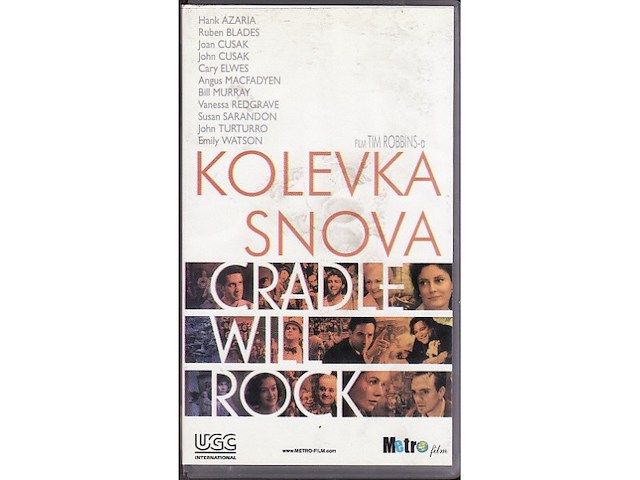 KOLEVKA SNOVA - ORIGINALNA VHS KASETA